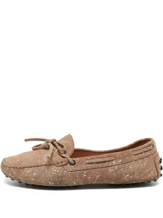 Tod's Pre-owned melierte Segelschuhe - Nude