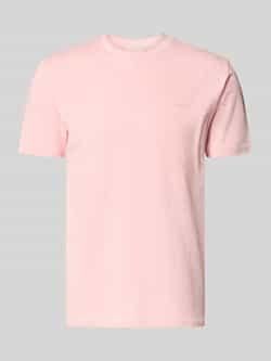 GANT T-Shirt mit Rundhalsausschnitt und Label-Stitching