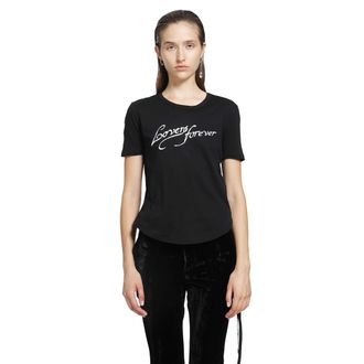 Ann Demeulemeester Floor Lovers Forever Micro T-Shirt