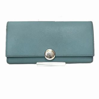 Loewe Pre-owned Leder Portemonnaies - - Pre-owned - Damen - Blau - ONE SIZE