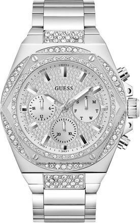 Guess Uhren - Quarz-Analoguhr Fury - Gr. unisize - in Silber - f&uuml;r Damen
