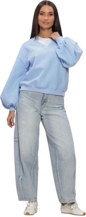 Ydence Pullover Kyomi - - Knitwear - Damen - Blau - L