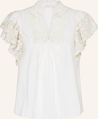 Ulla Johnson Ulla Johnson Blusentop Jolie Mit Spitze weiss