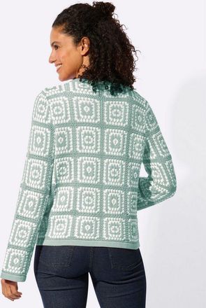 Witt Strickjacke Strickjacke Langarm Jacquard