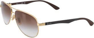 Ray-Ban Herren Sonnenbrille schwarz Carbon