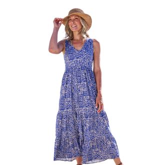 Mountain Warehouse Kyoto Kleid f&uuml;r Damen, &Auml;rmellos (Leuchtendes Blau)