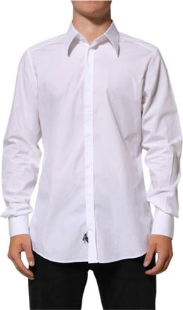 Dolce & Gabbana Homme, Chemises, Blanc, Taille: 2XS Chemises