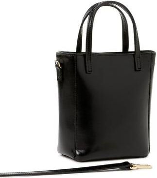 Saison 1865 Lederhandtasche - schwarz