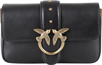 Pinko Pinko, Femme, Sacs, Noir, Taille: ONE Size Mini Pull Doux Love