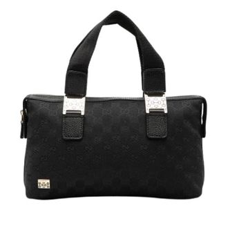 Gucci Pre-owned Canvas Handbag - - Pre-owned - Damen - Schwarzk - ONE SIZE
