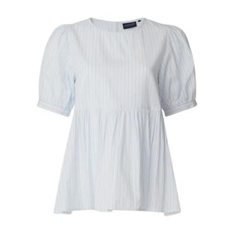 Lexington Company Damen, Blusen & Hemden, Blau, LGr&ouml;&szlig;e