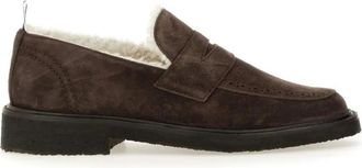 Thom Browne Loafer - Moccasin Penny - Gr. 8 - in Braun - für Damen