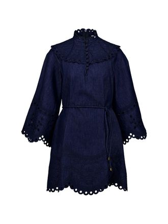 Zimmermann Robe courte en jean Mahon