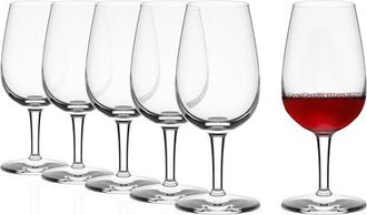 Stölzle Tastingglas aus Glas hergestellt, 6er Set, Fassungsvermögen: 200 ml, Höhe: 155 mm, Außendurchmesser: 65 mm, 1060031