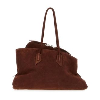 The Attico Femme, Sacs, Brun, Taille: ONE Size La Passeggiata Shoulder Bag