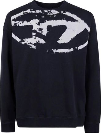 Diesel Homme, Sweatshirts et sweats &agrave; capuche, Noir, Taille: M Crewneck SweaT-shirt