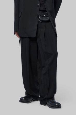 Ann Demeulemeester Agdar Pleated Carrot Pants