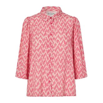 Lollys Laundry Femme, Blouses et Chemises, Rose, Taille: 44 FR Chemises