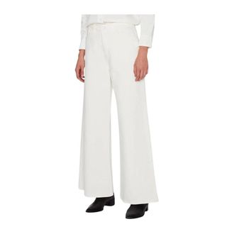 7 For All Mankind Wide Leg Hose - - Trousers - Damen - Wei&szlig; - W26