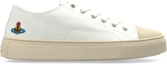 Vivienne Westwood Homme, Chaussures, Blanc, Taille: 45 EU Plimsoll Low