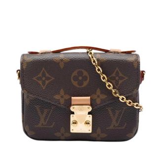 Louis Vuitton Pre-owned Micro Metis - Femme - Pre-owned - Brun - Taille: ONE Size