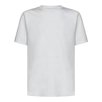 Maison Margiela Baumwoll-T-Shirt mit Cargotaschen - - Tops - Herren - Wei&szlig; - XS