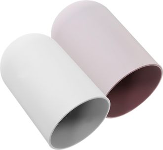 BESPORTBLE DIKACA 2 St&uuml;ck Zahnb&uuml;rstenbecher und Trinkbecher aus Bpa Freiem Kunststoff Gro&szlig;es Fassungsverm&ouml;gen Handlich Glatte Oberfl&auml;che Badezimmer Aufbewahrungs