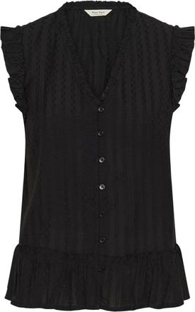 Part Two Femme, Blouses et Chemises, Noir, Taille: 44 FR Blouses