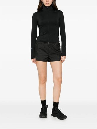 adidas High Neck Zip Recycled Polyester Jacket - Black