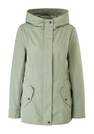 s.Oliver Damen 120.12.202.16.150.2110477 Jacke langarm REGULAR FI, khaki3/4oliv, 40 EU
