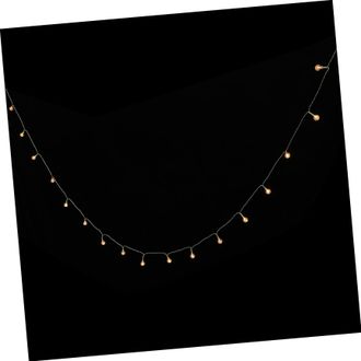 Cabilock Schnur Fairy Lights Indoor Gl&uuml;hbirnen Lichterkette Kugelleuchte Innen Funkelnde Lichterkette Bunte Weihnachtselfenlichter Blumen Foto Clip