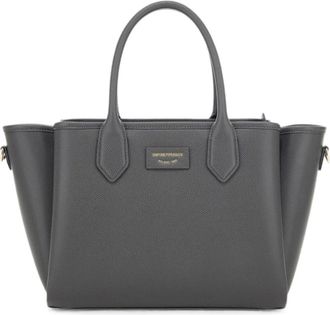 Emporio Armani Sac shopping moyen - Femme - Sacs - Gris - Taille: ONE Size