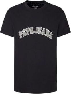 Pepe Jeans London Clément T-Shirt, Noir (Black), L Homme