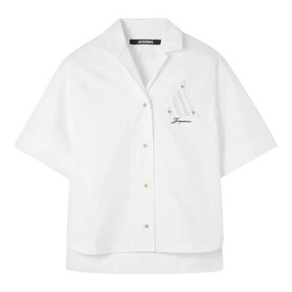 Jacquemus Femme, Blouses et Chemises, Blanc, Taille: 38 FR Chemises