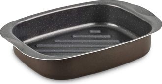 T-fal J1602002 Success Bräter, Aluminium, braun, 27 x 39 cm