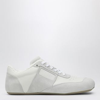 Maison Margiela Wei&szlig;e Leder- und Wildledersneaker Anatomic