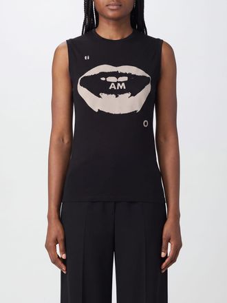 Fendi Slim-Fit Tanktop aus Baumwolle mit Grafikprint und Kontrastlogo