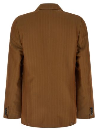 Dries Van Noten Mens Brown Wool Blazer Clothing