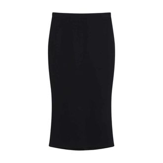 Givenchy Schwarzer Langer Rock Gonna Lunga - - Skirts - Damen - Schwarzk - M