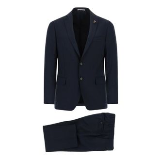 Pal Zileri Homme, Costumes, Bleu, Taille: S Lord Suit