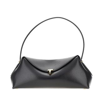 Toteme Leather T-Lock shoulder bag Woman One Size