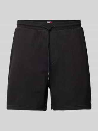 Tommy Jeans Regular Fit Sweatshorts aus Baumwoll-Mix