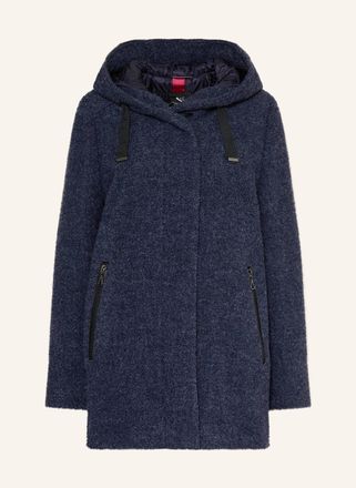 Gil Bret Boucl&eacute;-Mantel blau