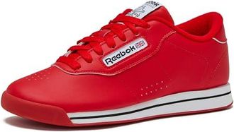 Reebok Princess Chaussures de sport pour femme - Rouge - Techy Rouge Blanc Noir, 40.5 EU EU