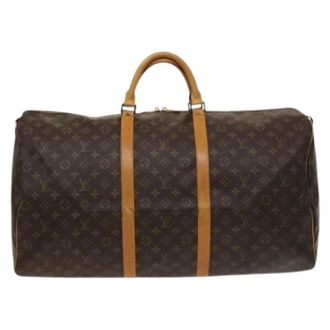 Louis Vuitton unisex, Pre-owned, Brun, Taille: ONE Size Sac Week-end en Toile Pre-owned
