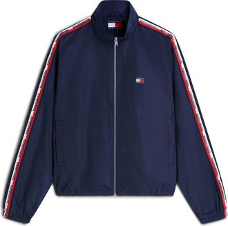 Tommy Jeans Jacke Global Stripe Tape Zip-thru
