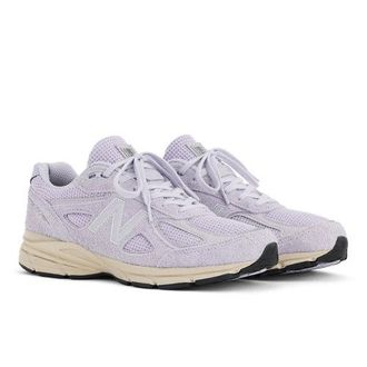 New Balance Unisex Made in USA 990v4, Wildleder/Mesh, Gr&ouml;&szlig;e 37.5