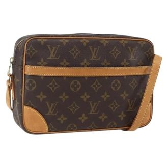 Louis Vuitton Pre-owned Canvas Cross Body Bag - - Pre-owned - Damen - Braun - ONE SIZE