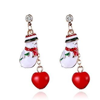 Generic 1 Paires de Boucles doreilles de No&euml;l pour Femmes, Boucles doreilles Mignonnes, d&eacute;coration de bijouxOp&eacute;ration Facile