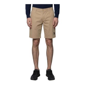 U.S.Polo Association Casual Shorts - - Shorts - Herren - Beige - W31